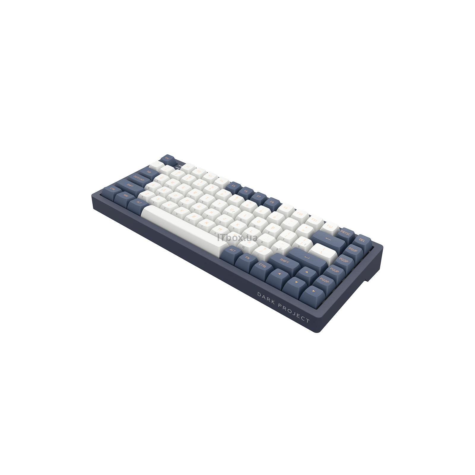 Клавіатура Dark Project KD83A PBT Mechanical G3ms Sapphire Blue/White ...