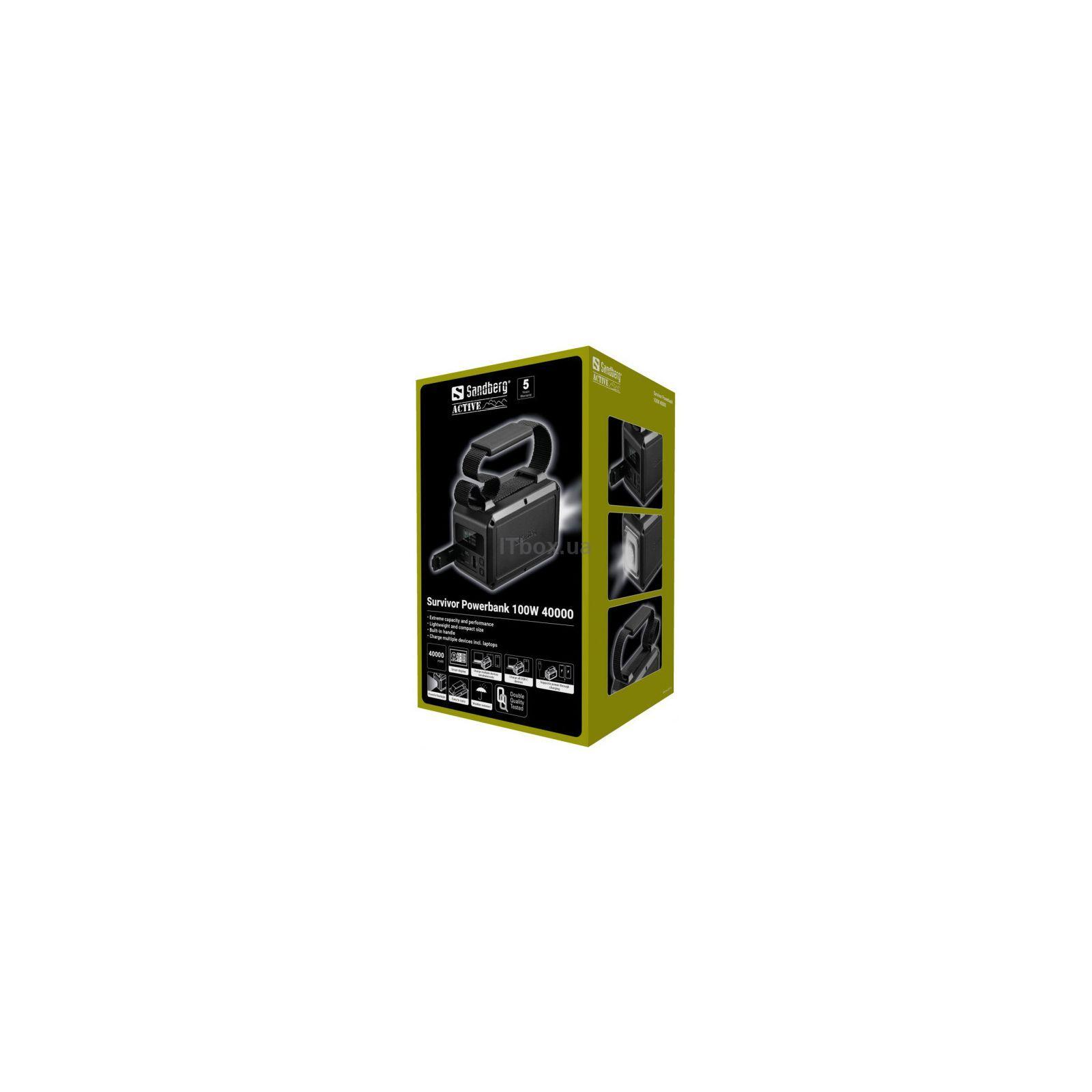 Sandberg 40000mAh Survivor 100W, IPX4 Water resist, LED Tor 421-14 ⏩ ...