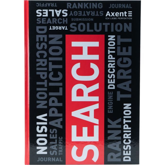 Axent Colors А4, 80 аркушів, клітинка, червона 8421-08-A ⏩ Купити Канцелярську книгу Axent ...